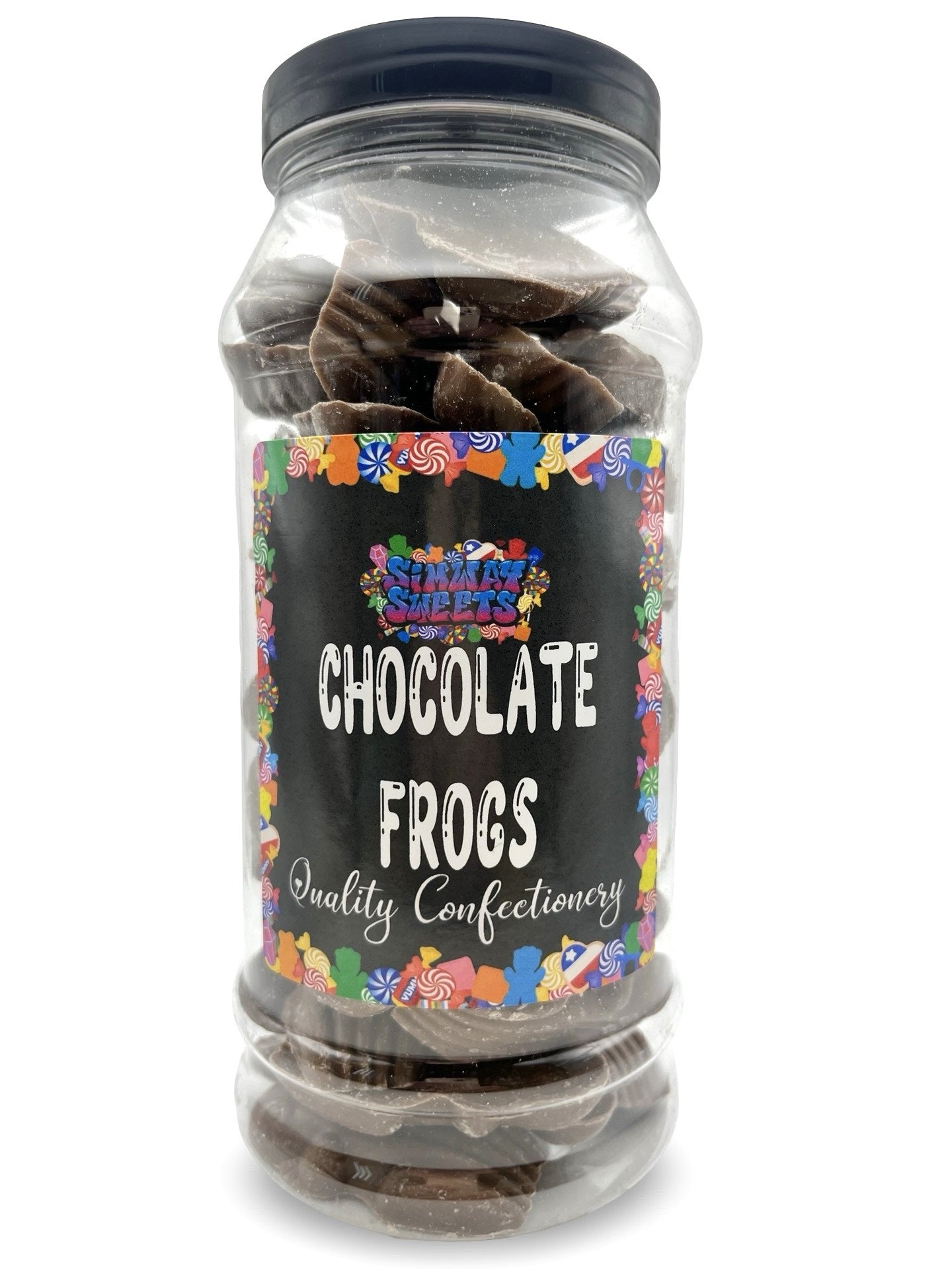 Milk Chocolate Frogs Retro Sweets Gift Jar - 565g – Simway Sweets