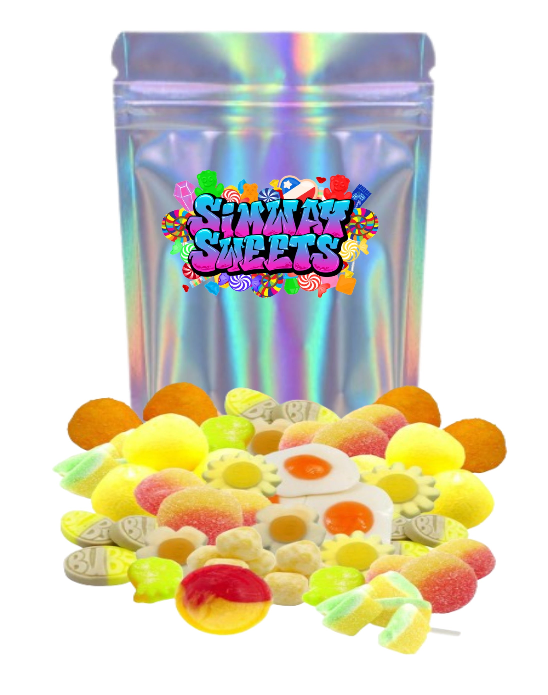 Simway Sweets Sunset Pick N Mix Bag 1kg