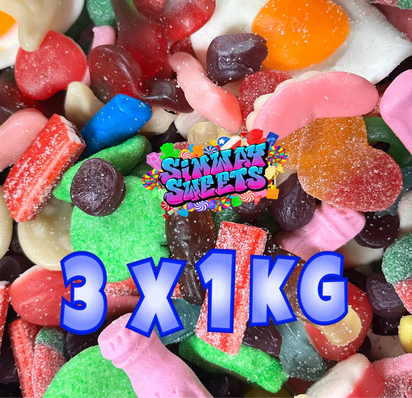 3KG Bags – Simway Sweets