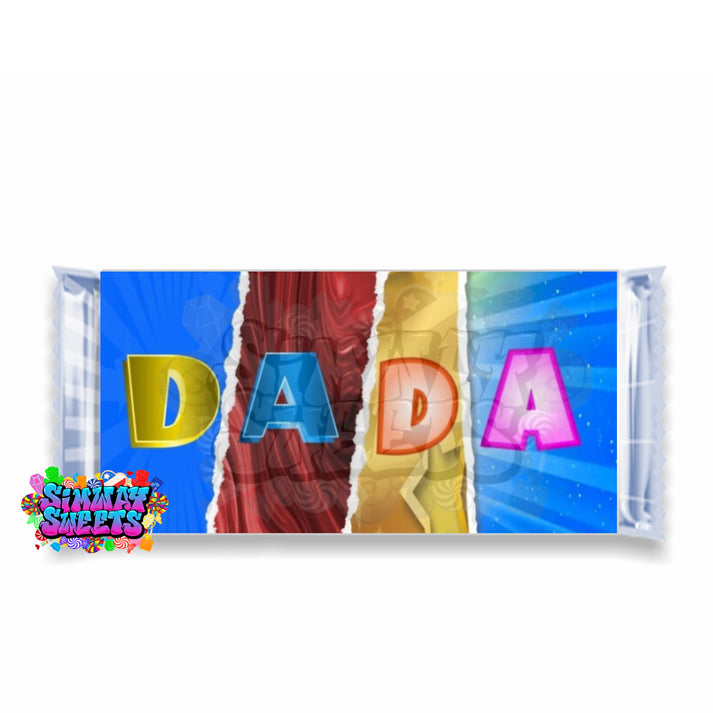 Novelty Wrapped Chocolate Bar - Dada – Simway Sweets