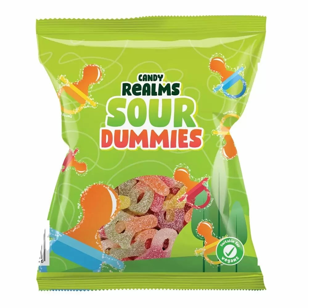 Candy Realms Sour Dummies 190g – Simway Sweets