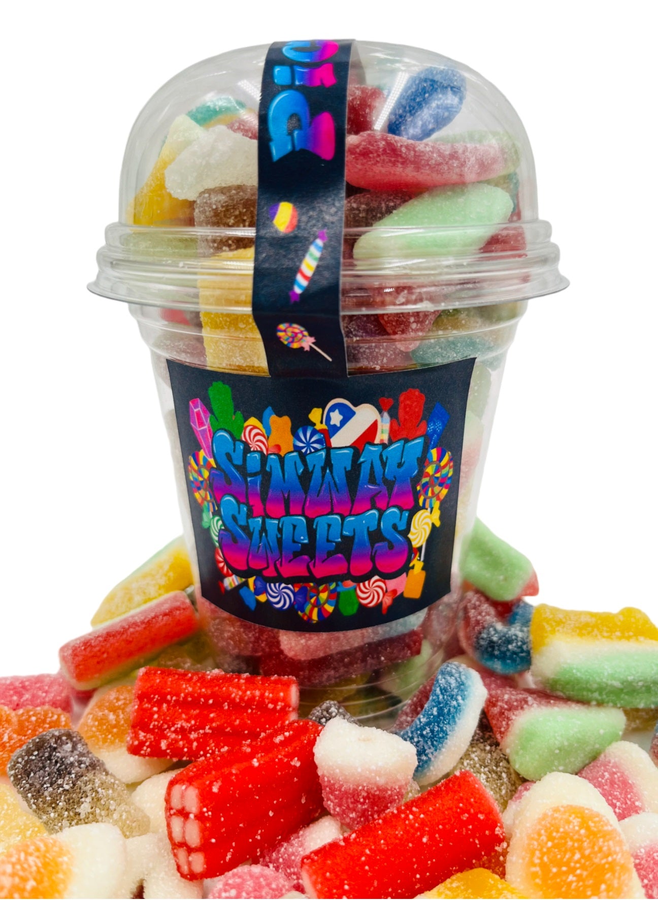 Fizzy Pick and Mix Sweet Cup – Simway Sweets